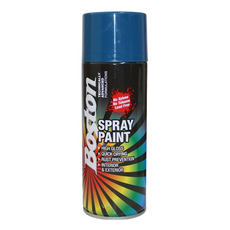 BOSTON - SPRAY PAINT, OCEAN BLUE 250g - Millers Tooling Pty Ltd Shop Online