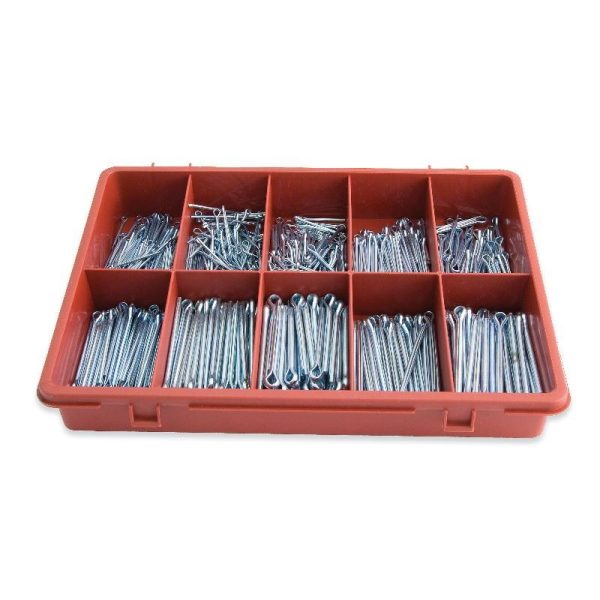 JAMEC PEM - SPLIT PINS, MASTER PACK 650 PIECES, ASSORTED - Millers ...